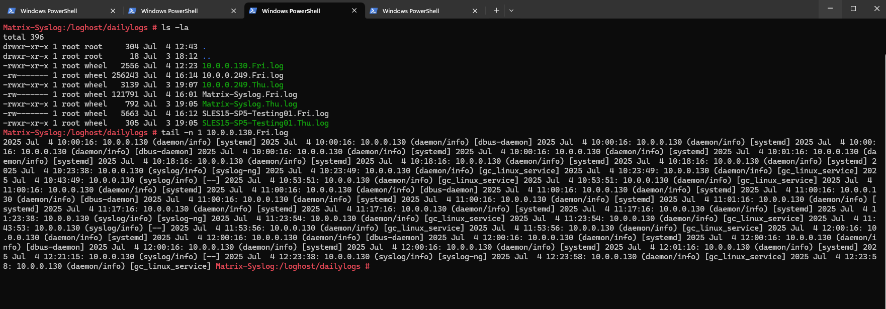 Set up a Central Log Server with syslog-ng daemon on SUSE Linux ...