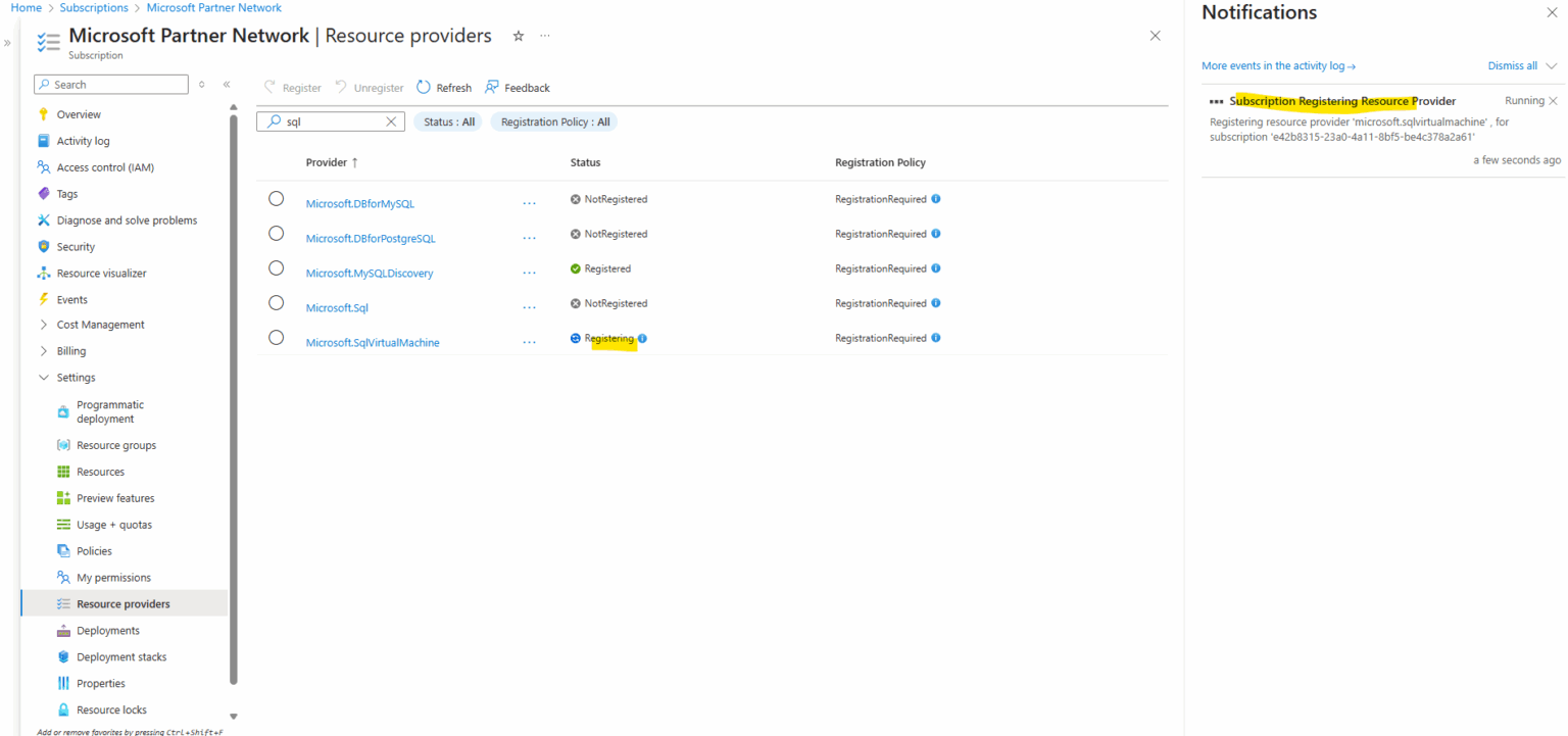 Register SQL Server Installation with Azure and using Azure Update ...