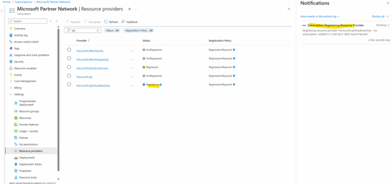 Register SQL Server Installation with Azure and using Azure Update Manager for Patching ...