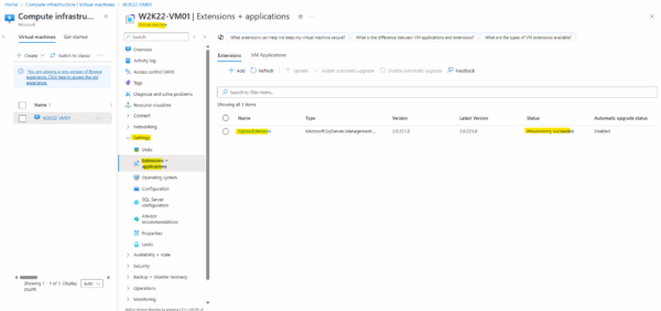 Register SQL Server Installation with Azure and using Azure Update Manager for Patching ...