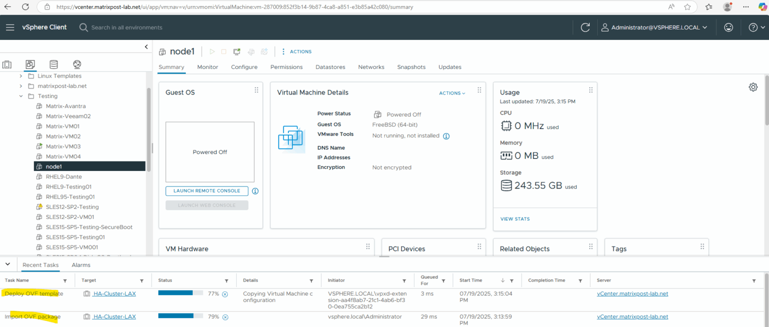 Step-by-Step Guide Part 1: How to build your own NetApp ONTAP 9 LAB - .matrixpost.net
