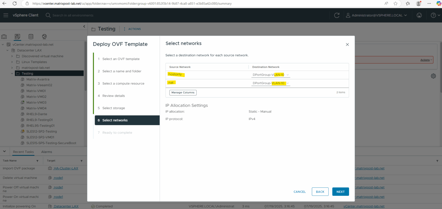 Step-by-Step Guide Part 1: How to build your own NetApp ONTAP 9 LAB - .matrixpost.net