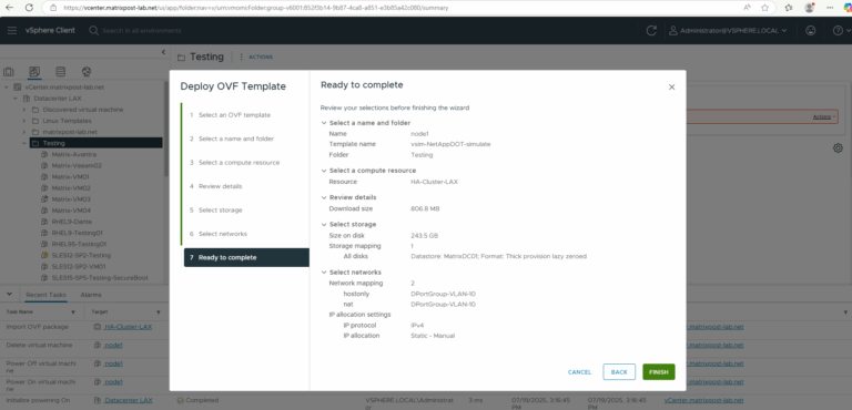 Step By Step Guide Part 1 How To Build Your Own Netapp Ontap 9 Lab