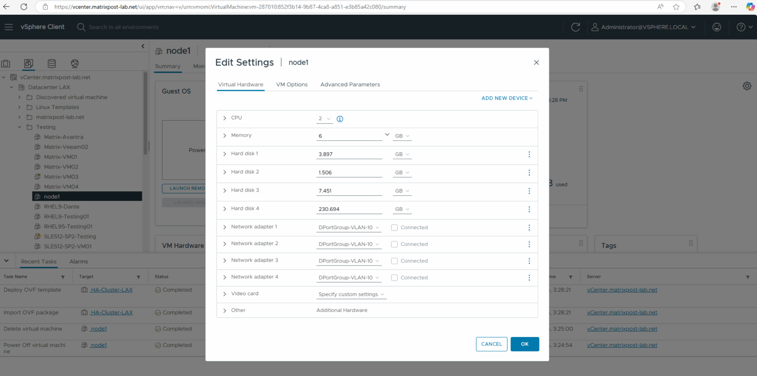 Step-by-Step Guide Part 1: How to build your own NetApp ONTAP 9 LAB - .matrixpost.net