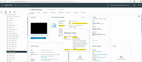 Upgrade VMware Tools across vSphere by using the Offline Bundle ...