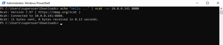 Simple UDP Messaging in PowerShell or Ncat: Build your own Listener and Sender - .matrixpost.net