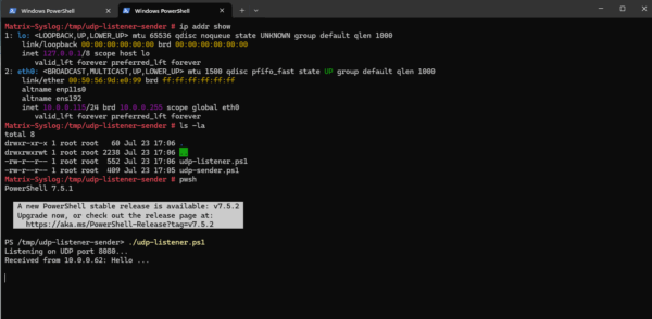 Simple Udp Messaging In Powershell Or Ncat Build Your Own Listener And Sender