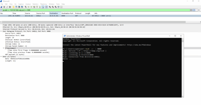 Simple UDP Messaging in PowerShell or Ncat: Build your own Listener and Sender - .matrixpost.net