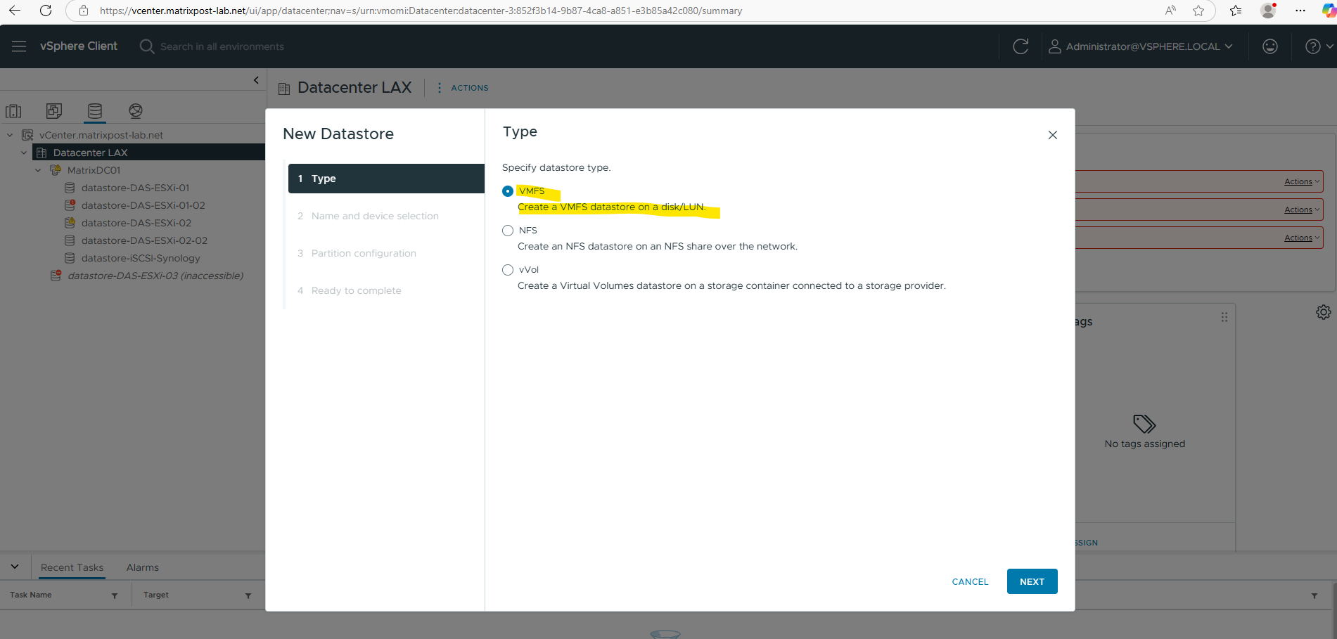 Step-by-Step Guide Part 3: How to build your own NetApp ONTAP 9 LAB ...