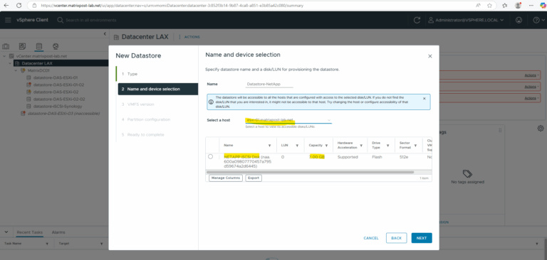 Step-by-Step Guide Part 3: How to build your own NetApp ONTAP 9 LAB ...