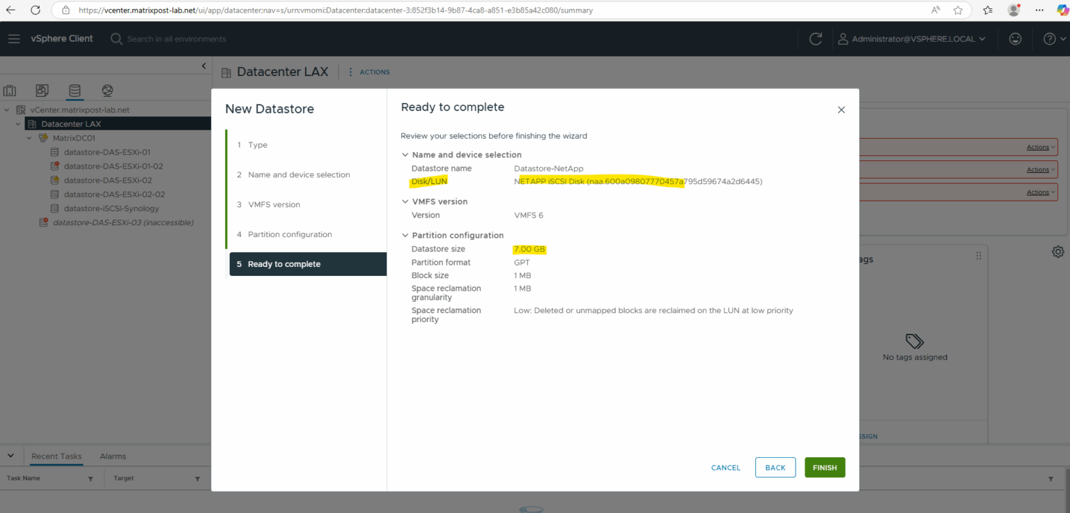 Step-by-Step Guide Part 3: How to build your own NetApp ONTAP 9 LAB – Using NetApp ONTAP as ...