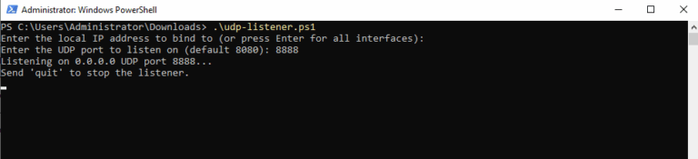 Simple UDP Messaging in PowerShell or Ncat: Build your own Listener and Sender - .matrixpost.net