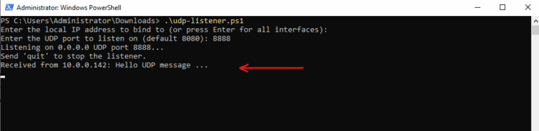 Simple UDP Messaging in PowerShell or Ncat: Build your own Listener and Sender - .matrixpost.net