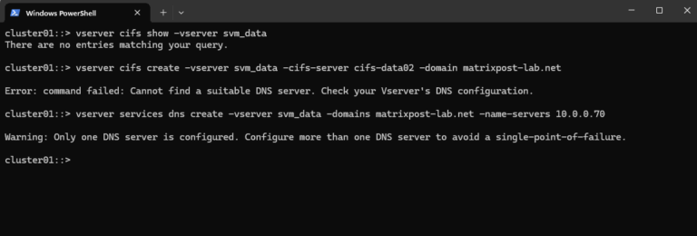 Step-by-Step Guide Part 4: How to build your own NetApp ONTAP 9 LAB ...