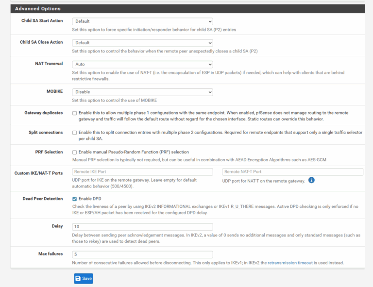Step-by-Step Guide: Setting up Route Based S2S VPN between Azure and on-prem by using pfSense ...
