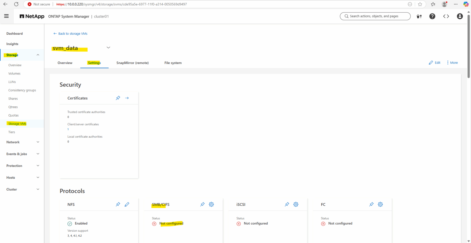 Step-by-Step Guide Part 4: How to build your own NetApp ONTAP 9 LAB ...