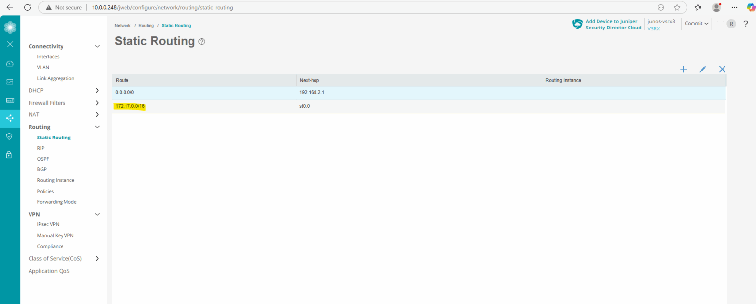 Step-by-Step Guide: Setting up a route-based S2S IPSec VPN Tunnel ...