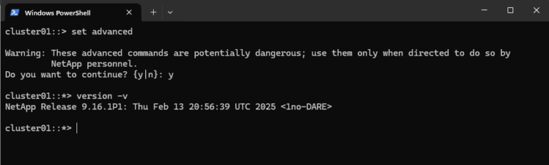 Cheat Sheet NetApp ONTAP – Commands used in day-to-day operations - .matrixpost.net