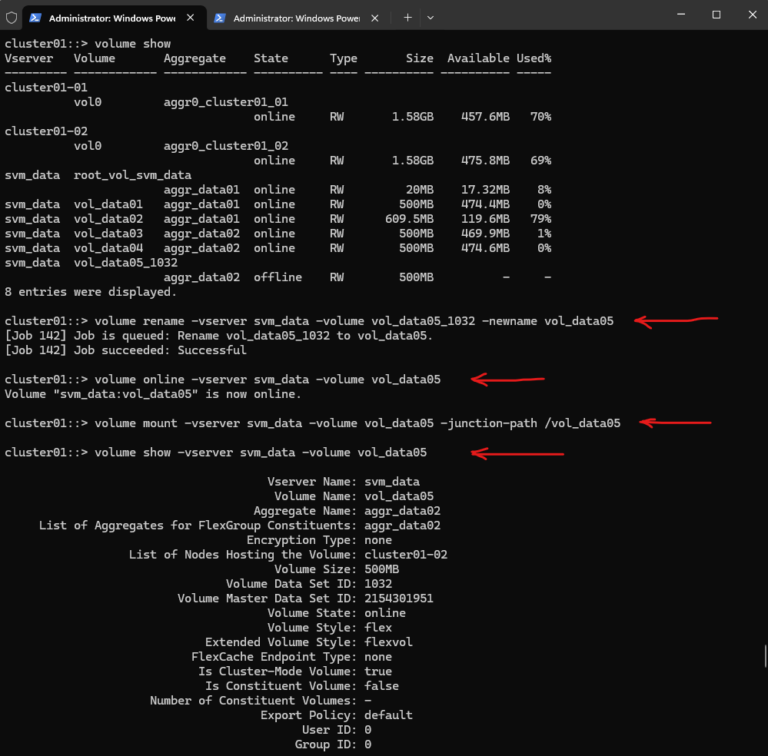 Cheat Sheet NetApp ONTAP – Commands used in day-to-day operations ...