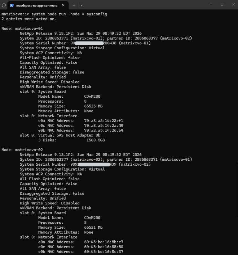 Cheat Sheet NetApp ONTAP – Commands used in day-to-day operations ...