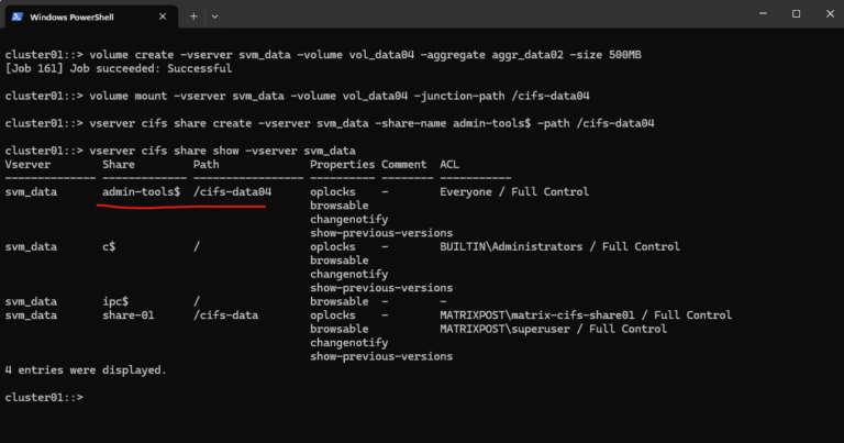 Cheat Sheet NetApp ONTAP – Commands used in day-to-day operations - .matrixpost.net
