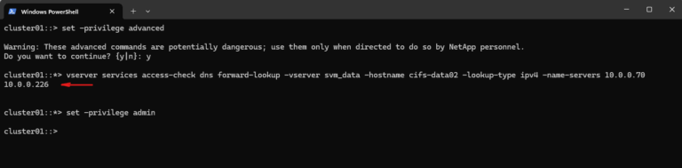 Cheat Sheet NetApp ONTAP – Commands used in day-to-day operations ...