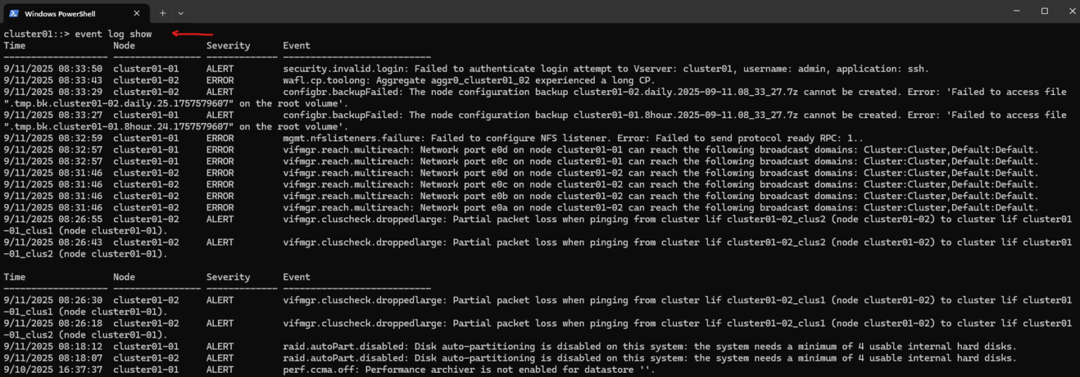 Cheat Sheet NetApp ONTAP – Commands used in day-to-day operations - .matrixpost.net