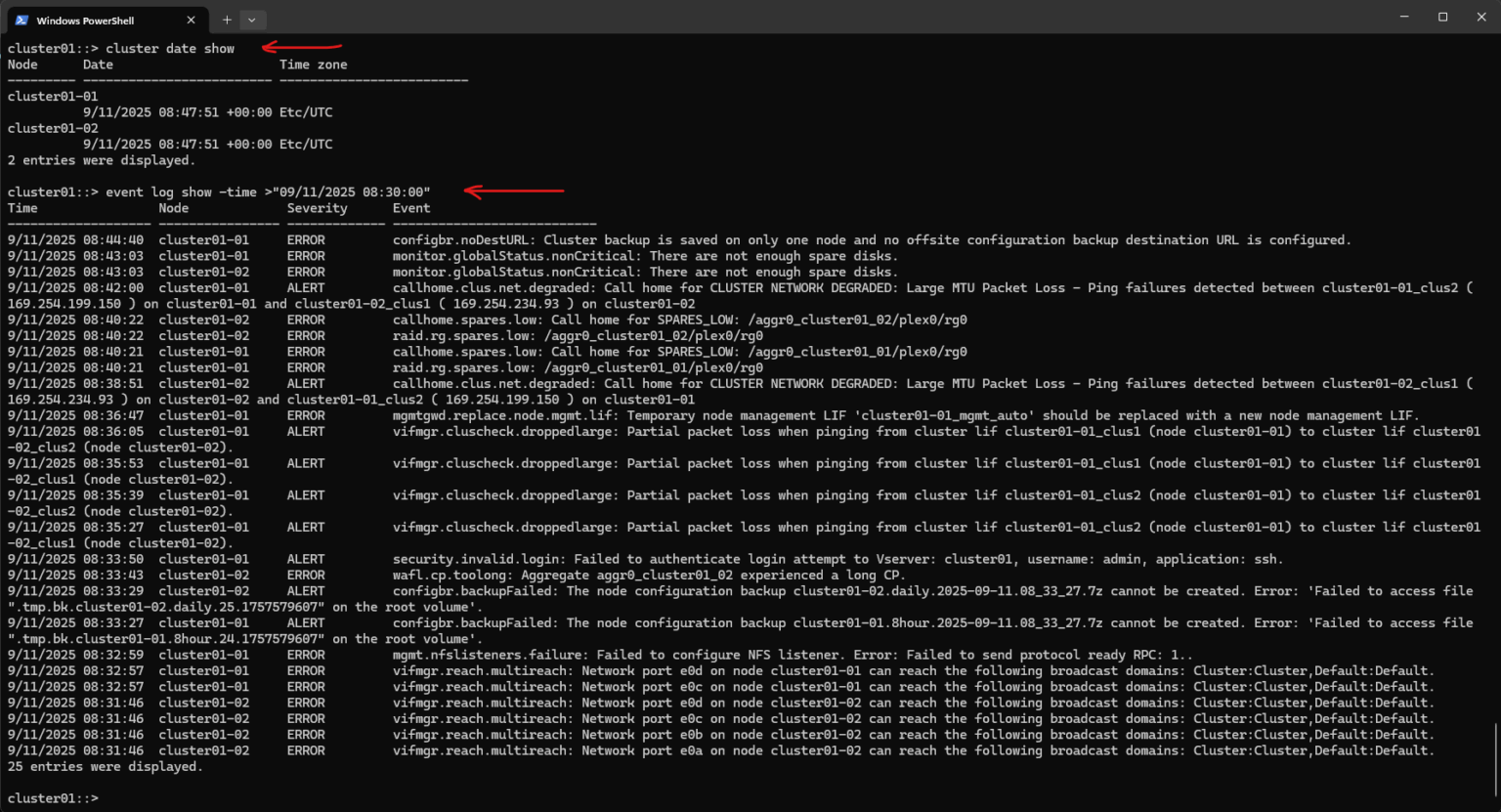 Cheat Sheet NetApp ONTAP – Commands used in day-to-day operations - .matrixpost.net