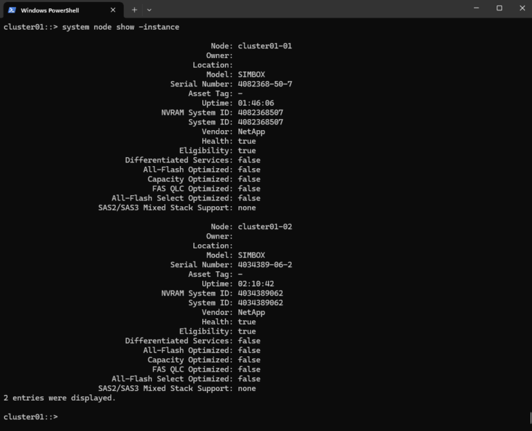 Cheat Sheet NetApp ONTAP – Commands used in day-to-day operations ...