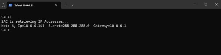 How to use the Serial Console and Special Administration Console (SAC ...