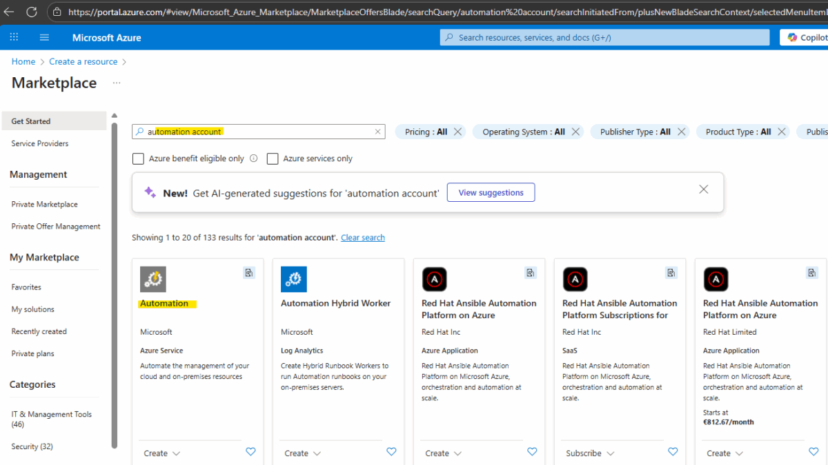 Azure Automation – Virtual Machine Start/Stop Schedule - .matrixpost.net