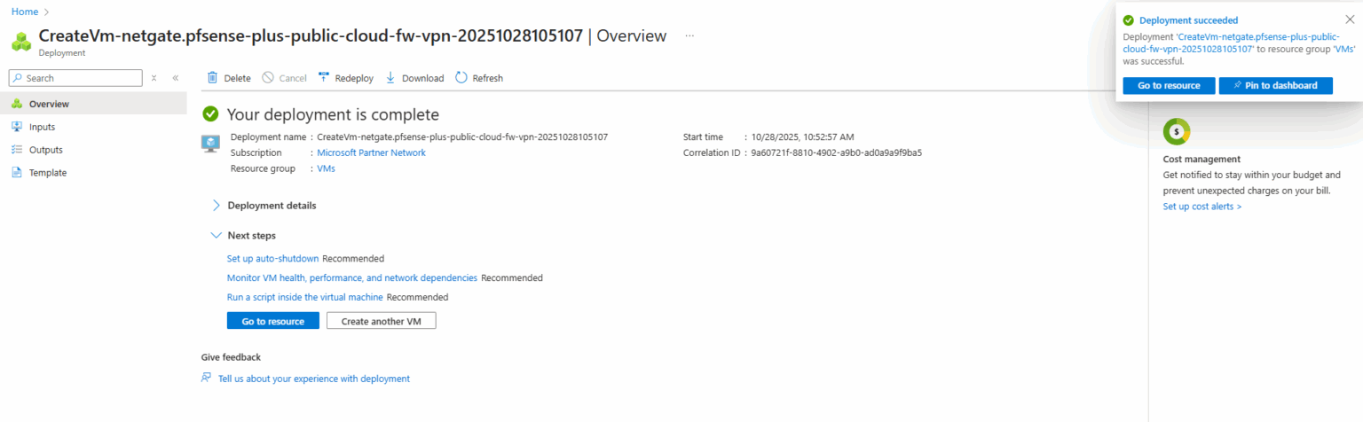 Deploying pfSense in Azure – A Step-by-Step Guide to Your Own Cloud ...