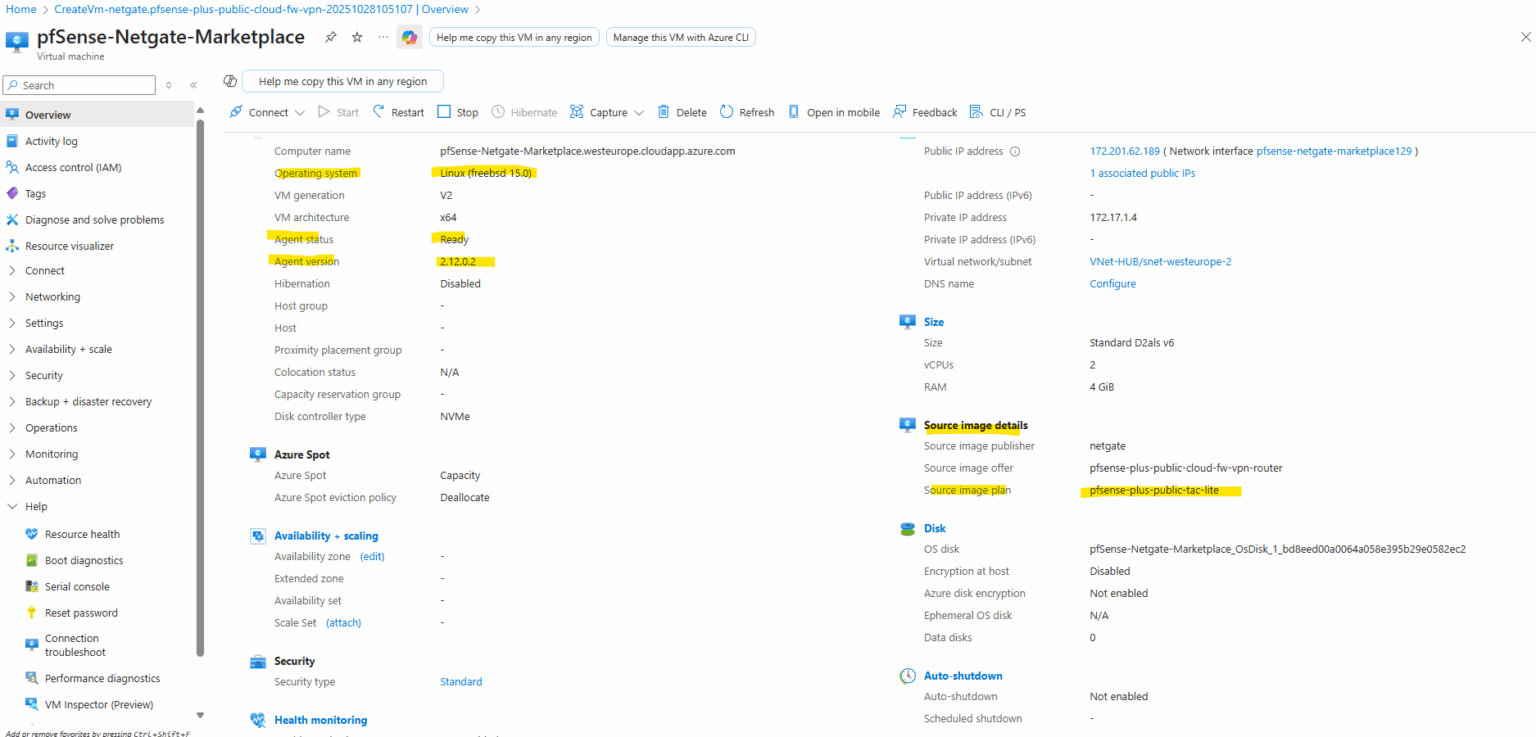 Deploying pfSense in Azure – A Step-by-Step Guide to Your Own Cloud ...