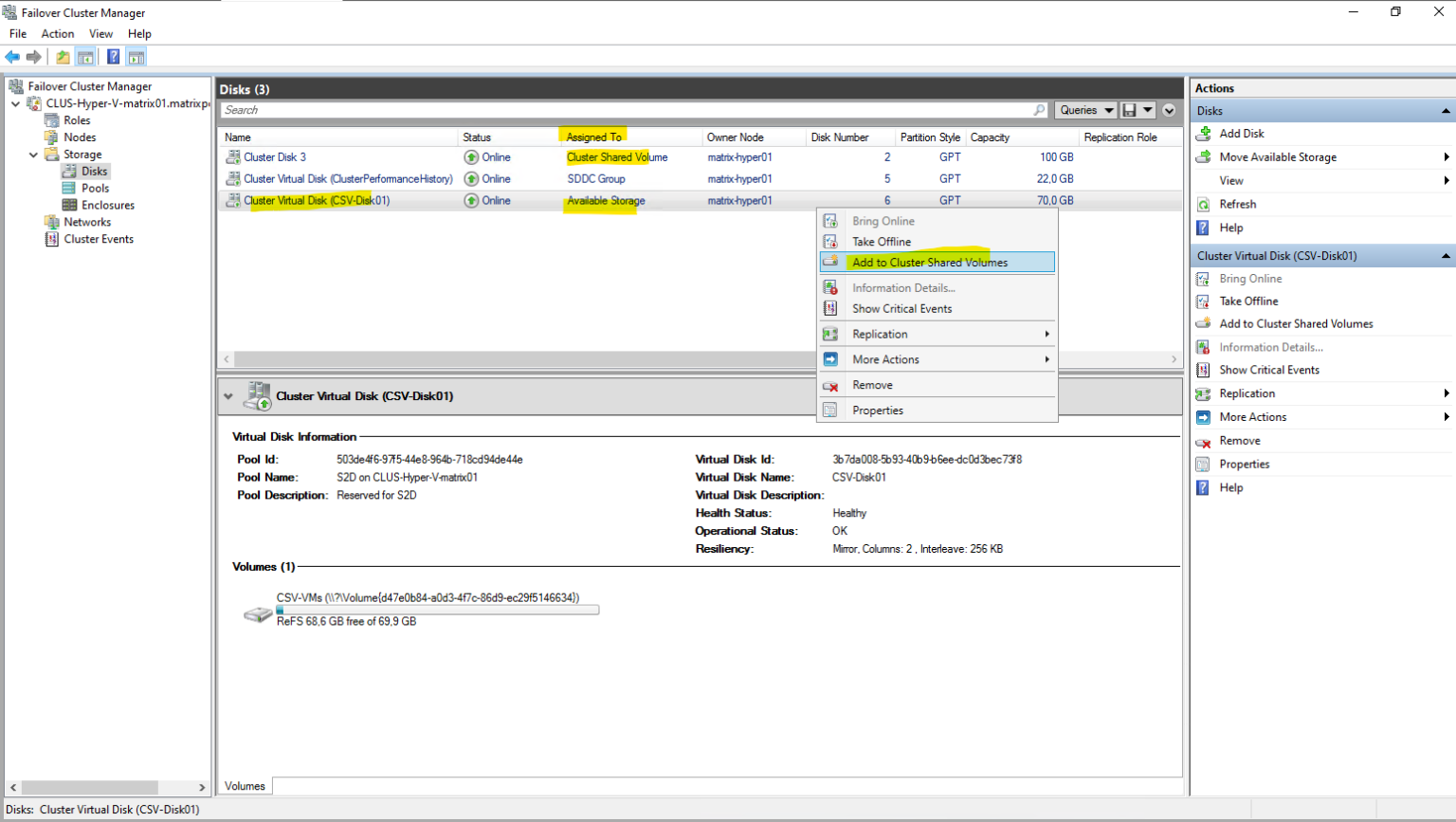 Mastering Hyper-V Clusters with Storage Spaces Direct (S2D ...