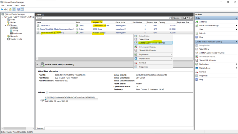 Mastering Hyper-V Clusters with Storage Spaces Direct (S2D ...